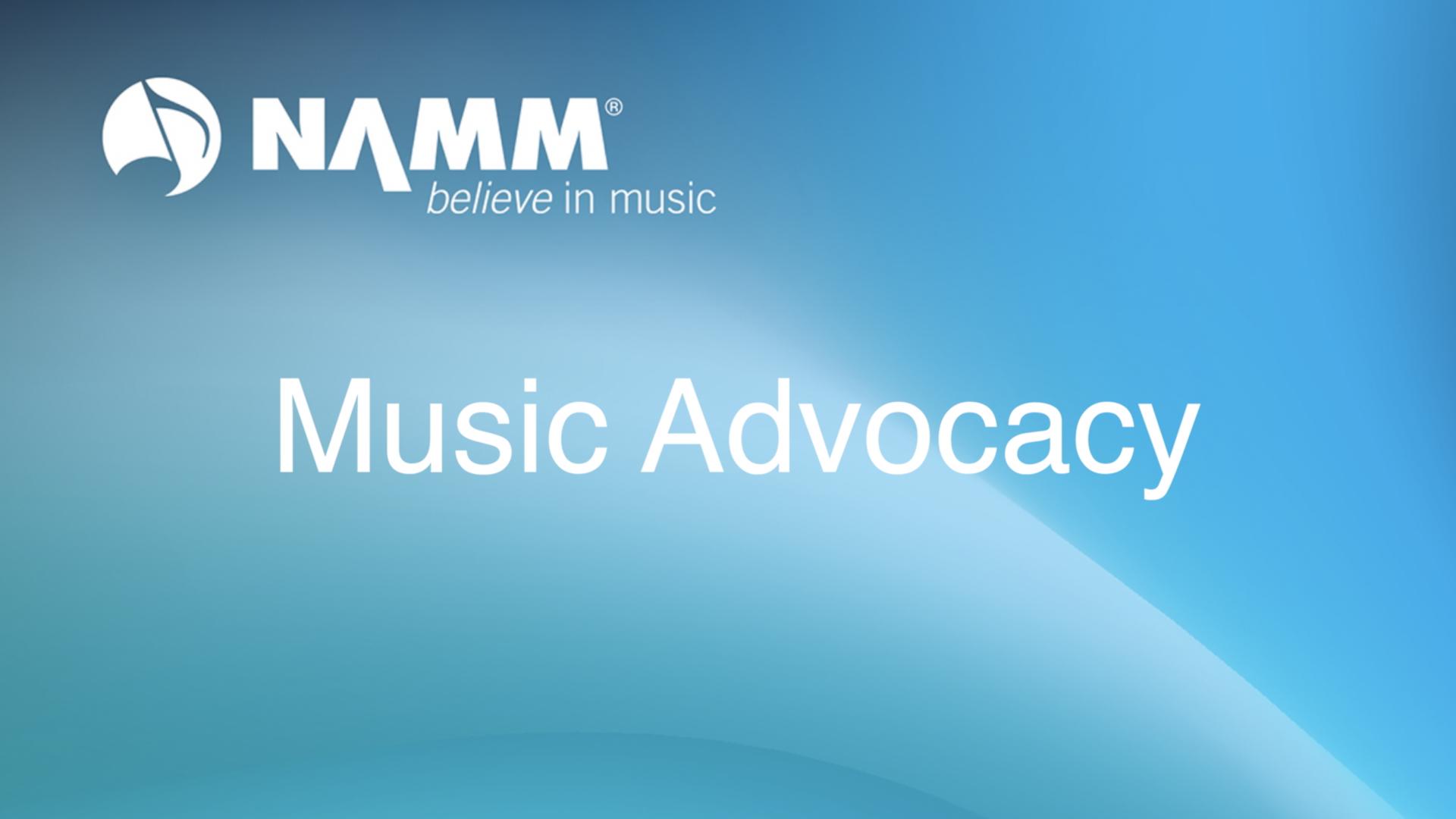 Music Advocacy Vignette | NAMM.org