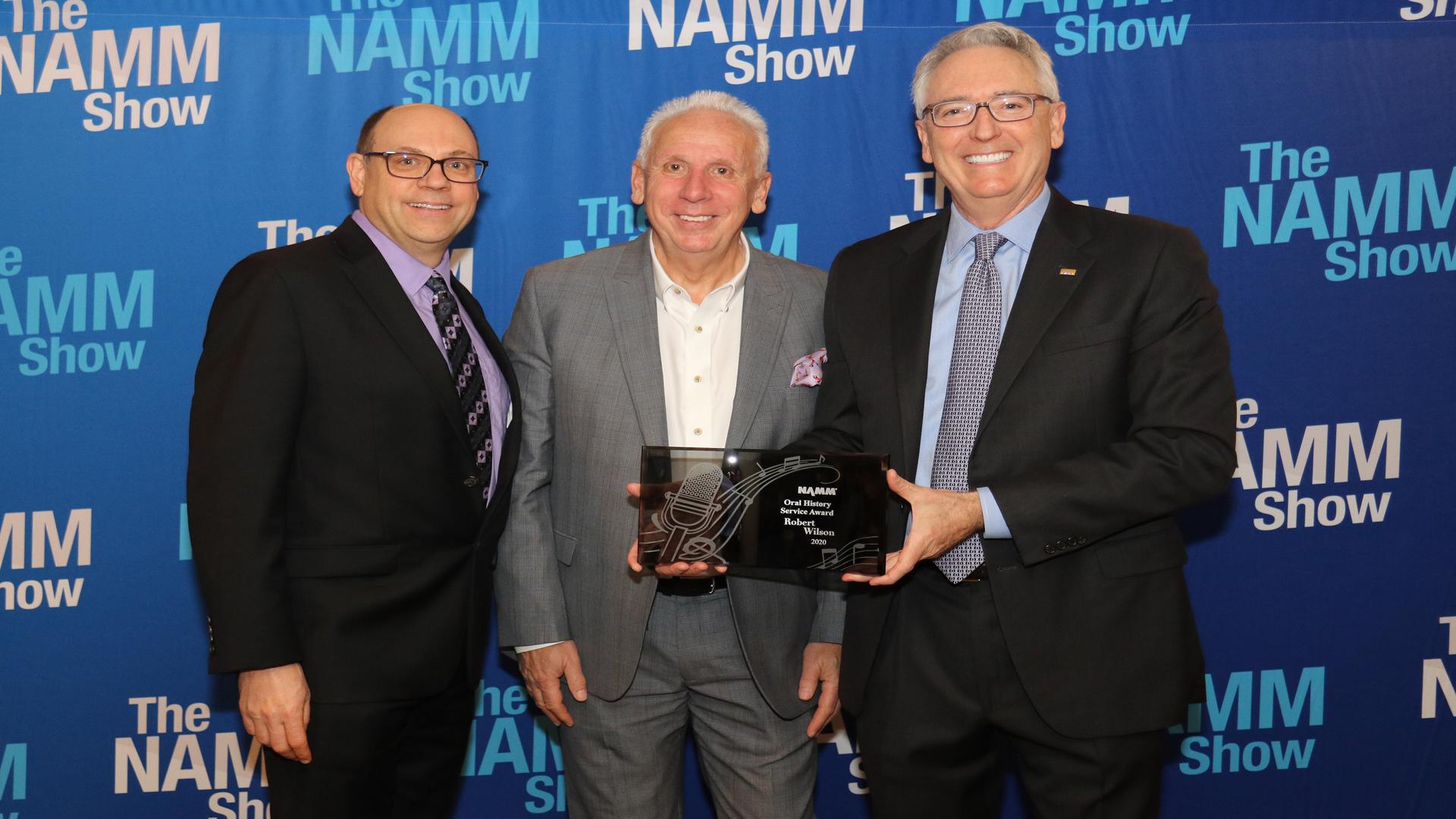 Robert Wilson - NAMM Oral History Service Award Recipient 2020 | NAMM.org